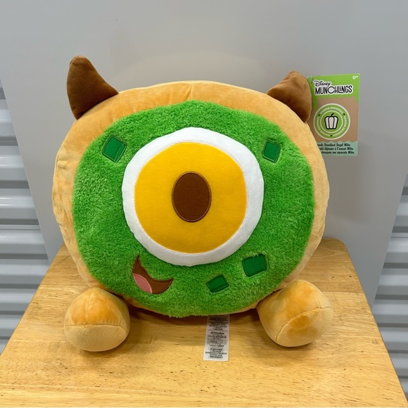 Disney | Toys | Disney Munchlings Mike Wazowski 3 Plush Avocado Bagel Monsters Inc New | Poshmark